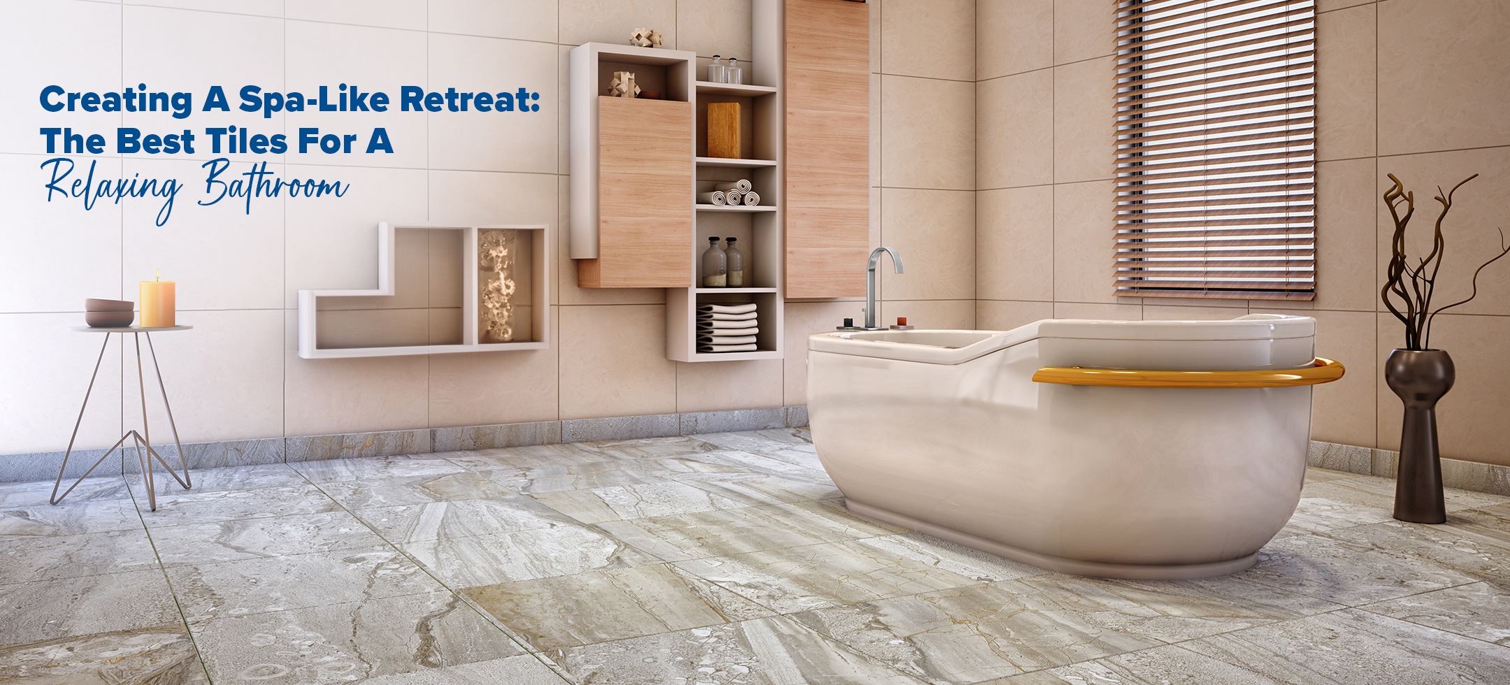 Tiles that can help transform your bathroom into an at-home spa